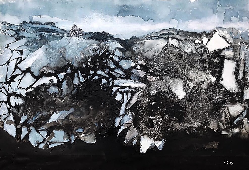 The Hermitage [original Drawing] [art Painting, Made With Watercolor ...