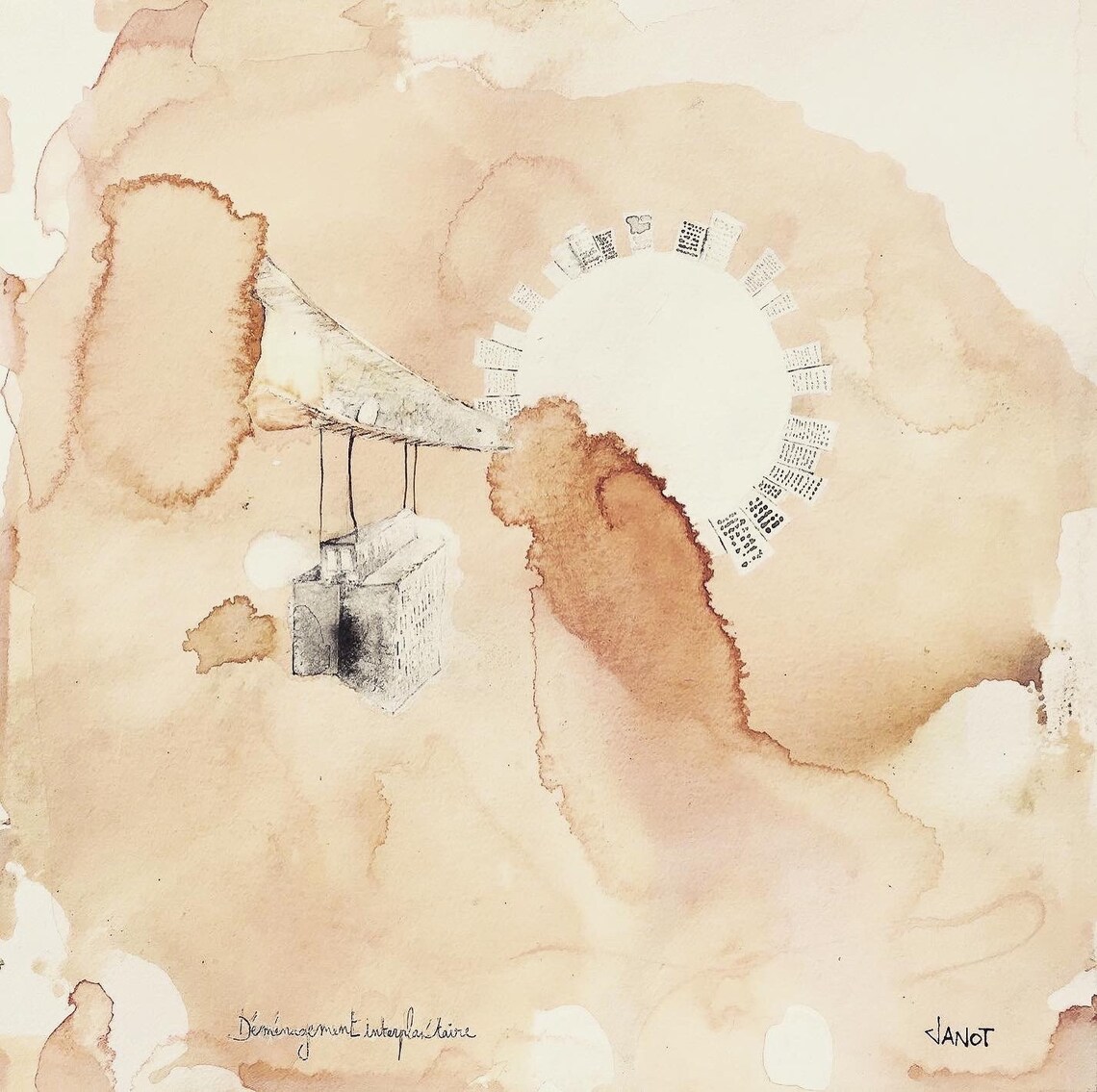 Interstellar Moving [original Drawing] [art Painting Made With ...