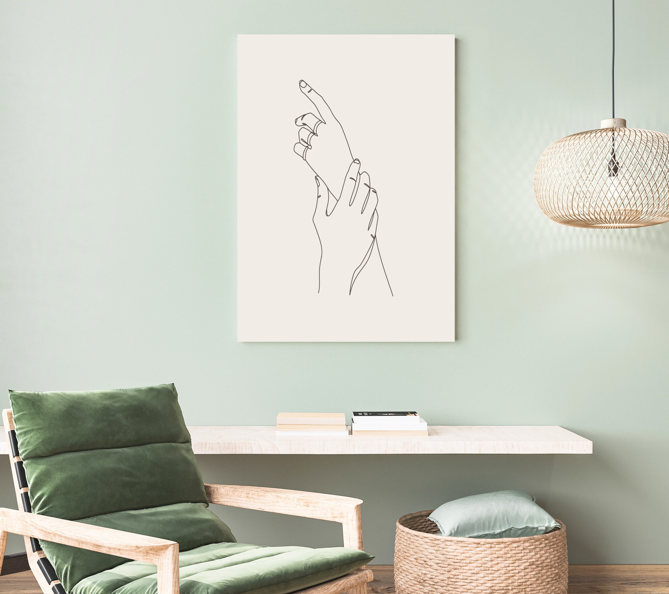 Woman HANDS LINE ART Print, Woman Love Line Art, Single Drawing ...