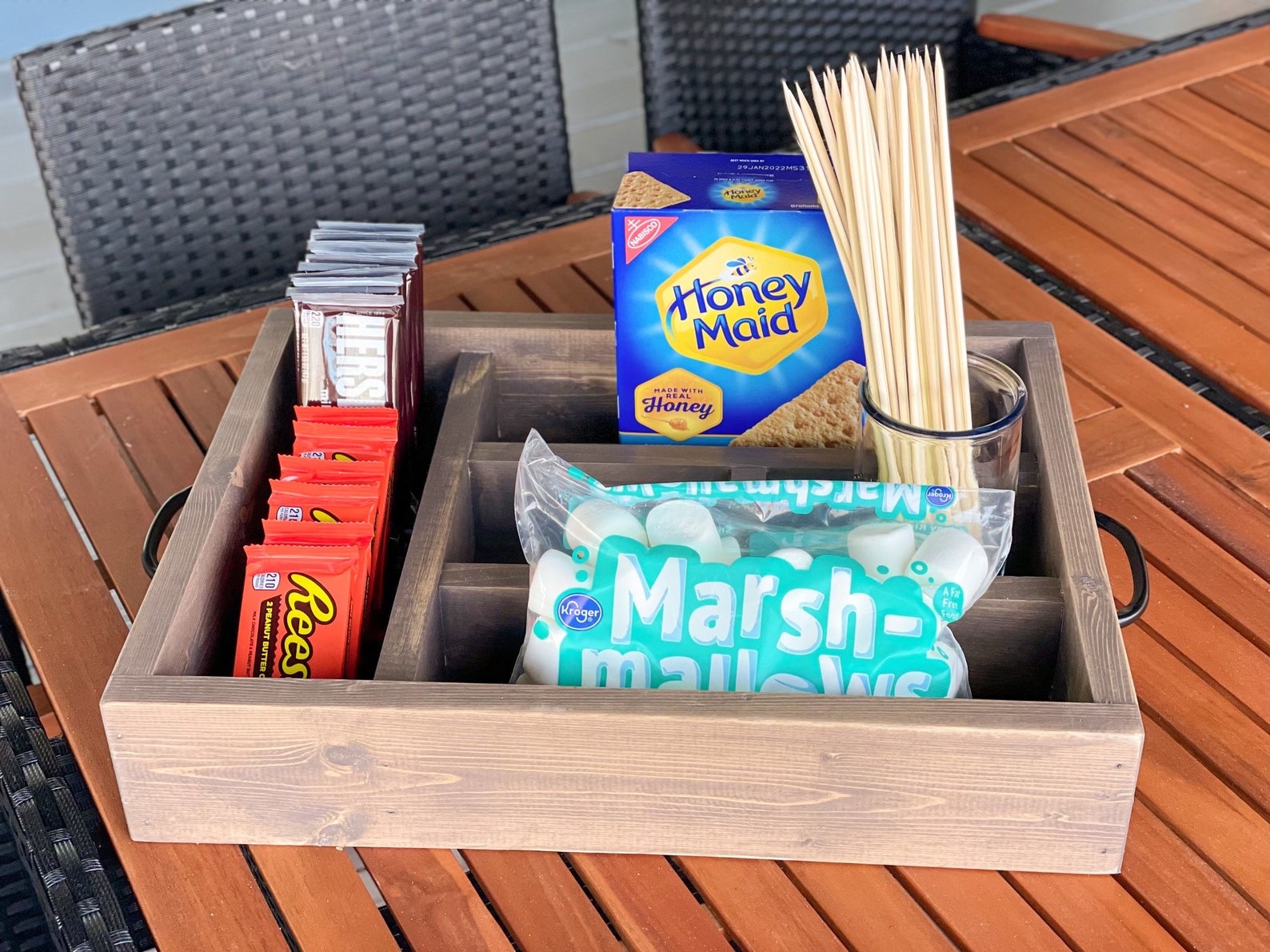 S'mores Tray | Campfire Accessories | Cookout | Camping | Smores ...