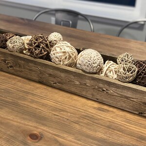 Wooden Farmhouse Centerpiece, Table Centerpiece, Table Tray, Wooden ...