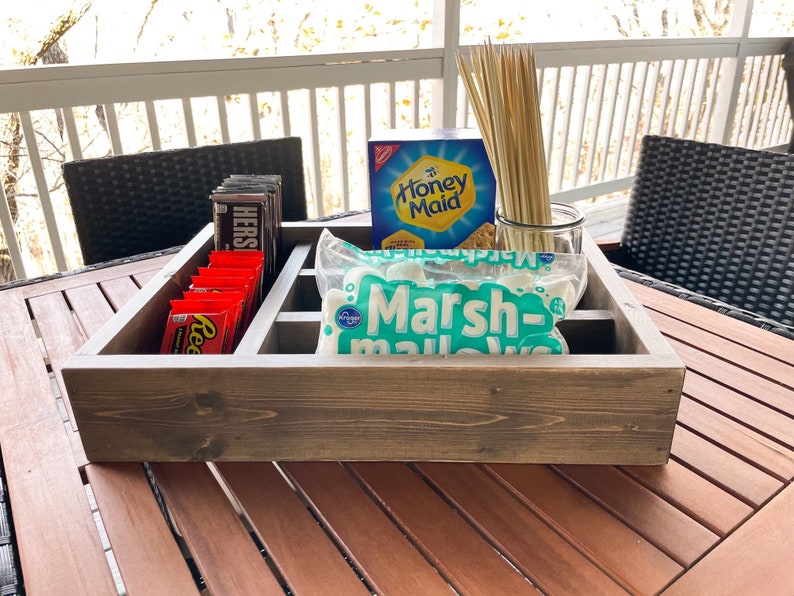 S'mores Tray Campfire Accessories Cookout Camping - Etsy