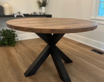 X Base Round Table - Etsy