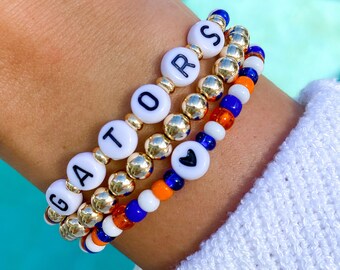 Florida Gators Bracelet | Etsy
