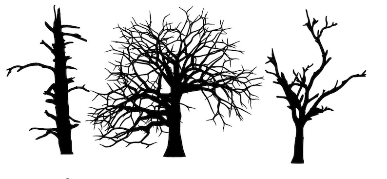 15 Spooky Tree's for Halloween SVG | Instant Download - Etsy