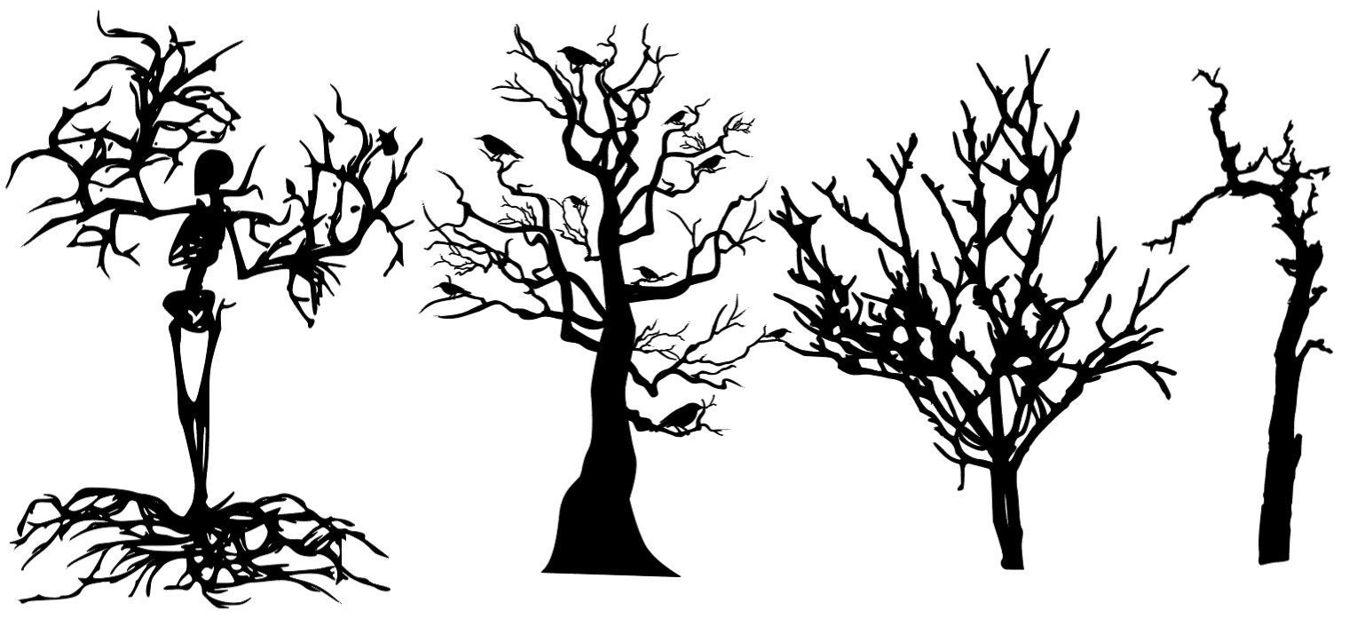 15 Spooky Tree's for Halloween SVG | Instant Download - Etsy