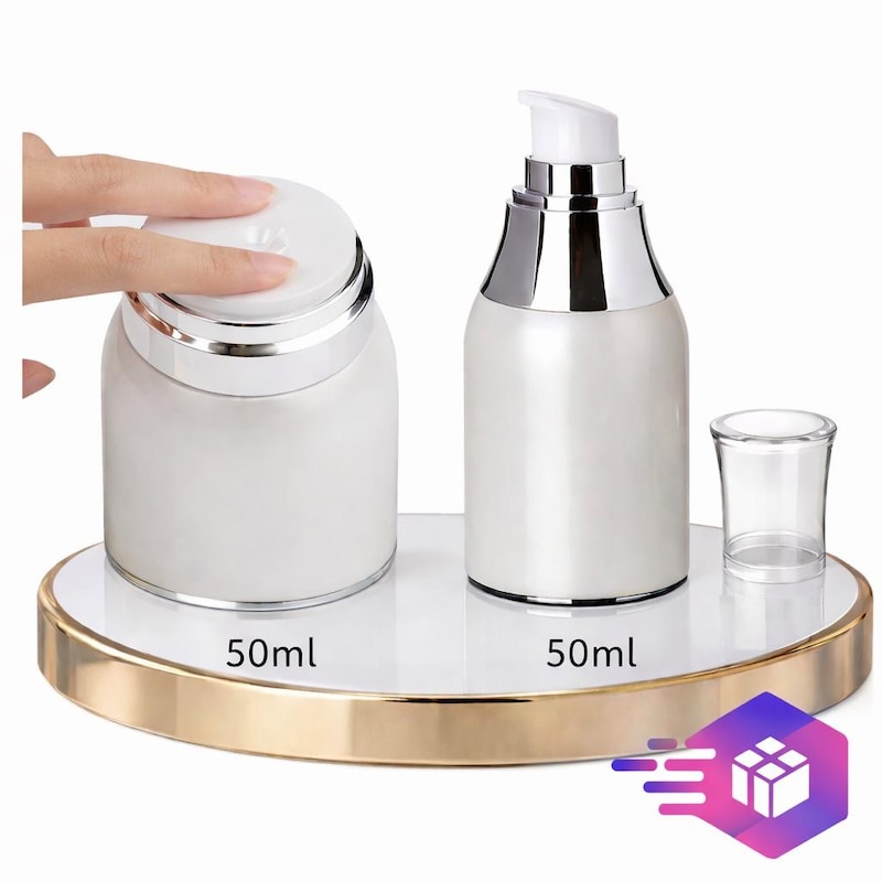 Airless Pump Cosmetic Jar - Etsy