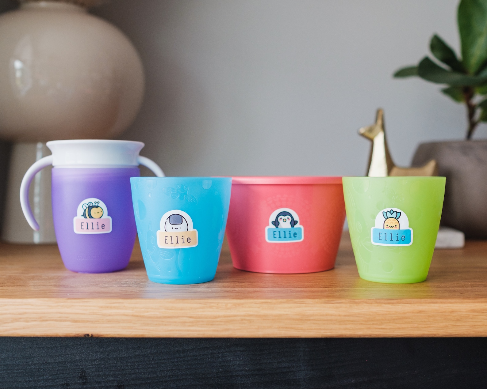 Cute Dishwasher Safe Labels - Cute Daycare Labels - Cute Waterproof ...