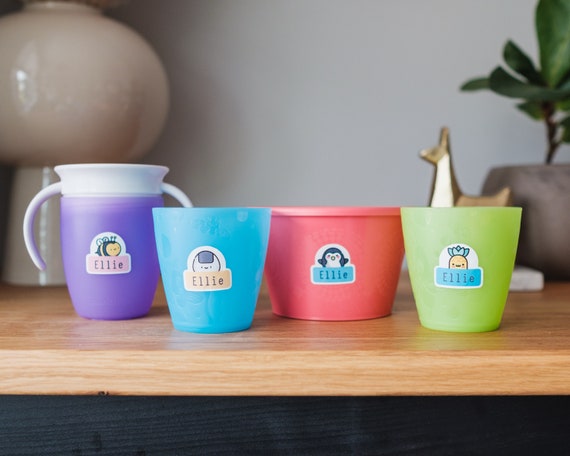 Personalized Name Stickers Name Labels Waterproof Name | Etsy