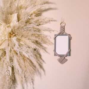 Macramé Photo Frame Hanger, Photo Frame, Photo Display, Macramé Wall ...