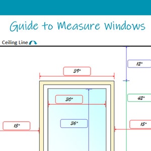 Guide to Measure Windows - Etsy Canada