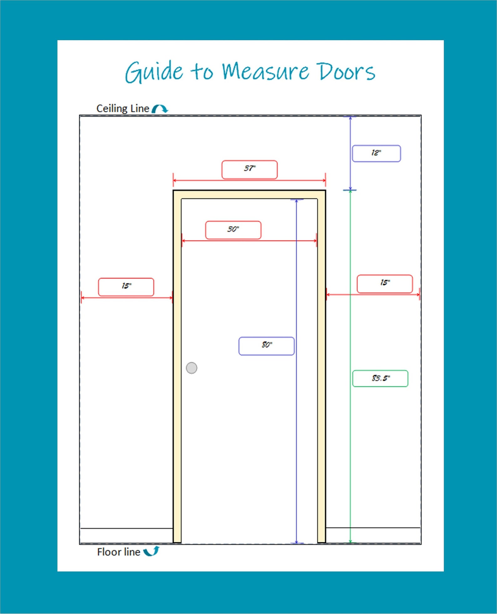 Guide to Measure Doors • DIGITAL DOWNLOAD - Etsy