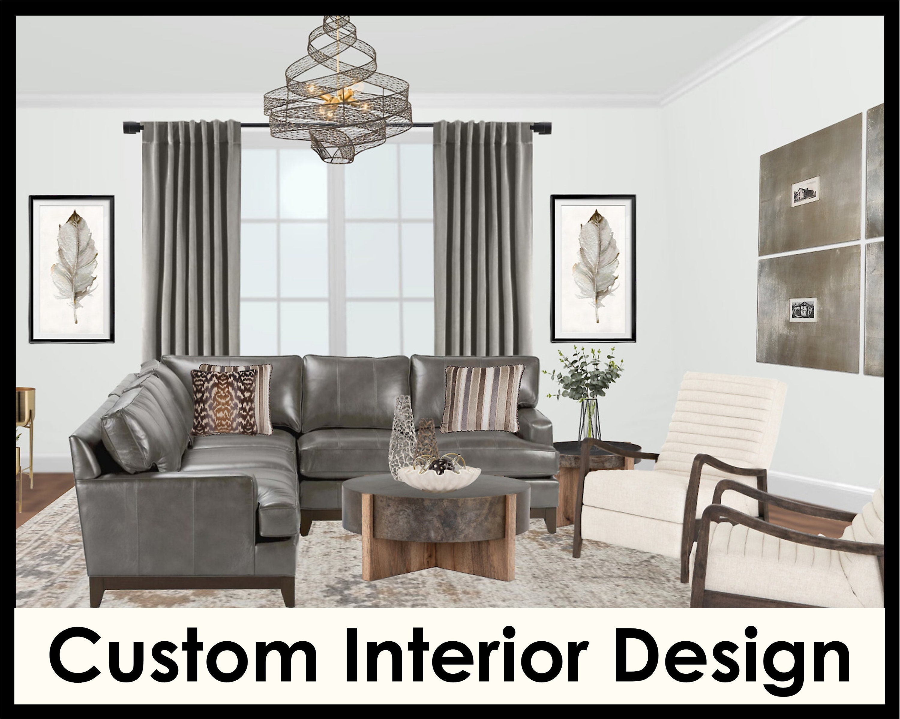 3-room Online Interior Design Service Room Layout. Custom Online ...