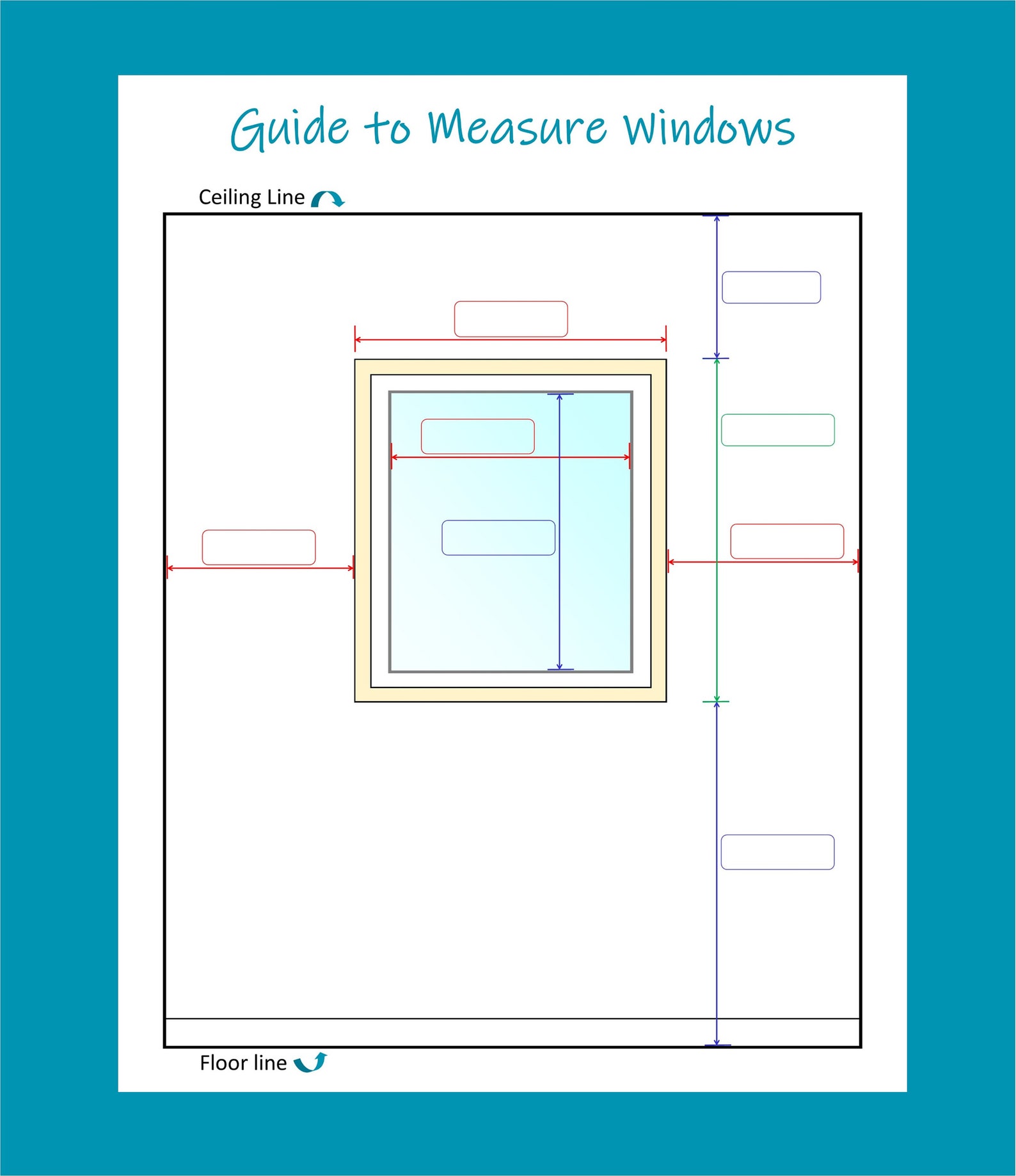 Guide to Measure Windows - Etsy Canada
