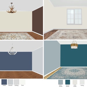 Interior Home Paint Colors. Personalized Custom-made Paint Color ...