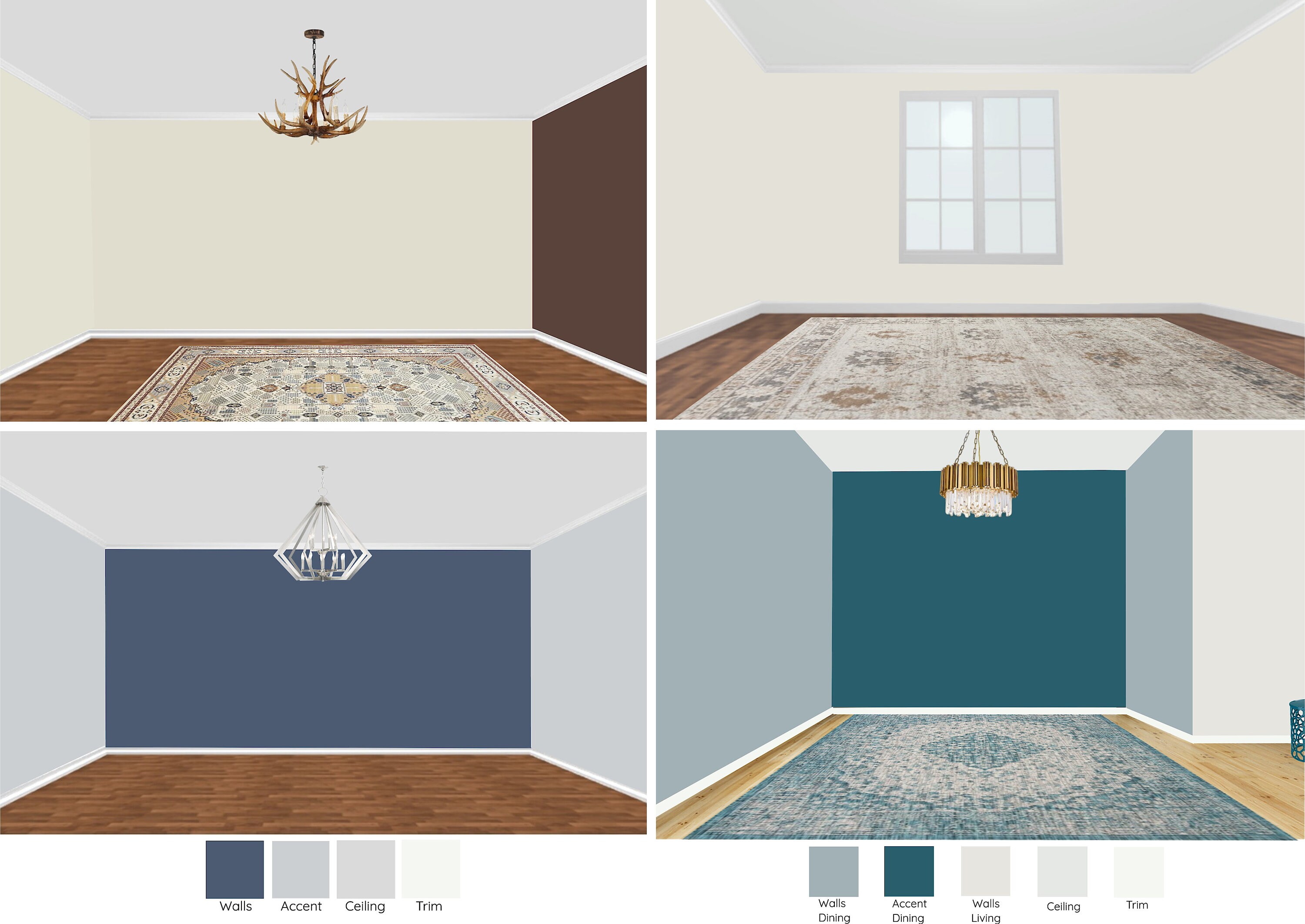 Interior Home Paint Colors. Personalized Custom-made Paint Color ...