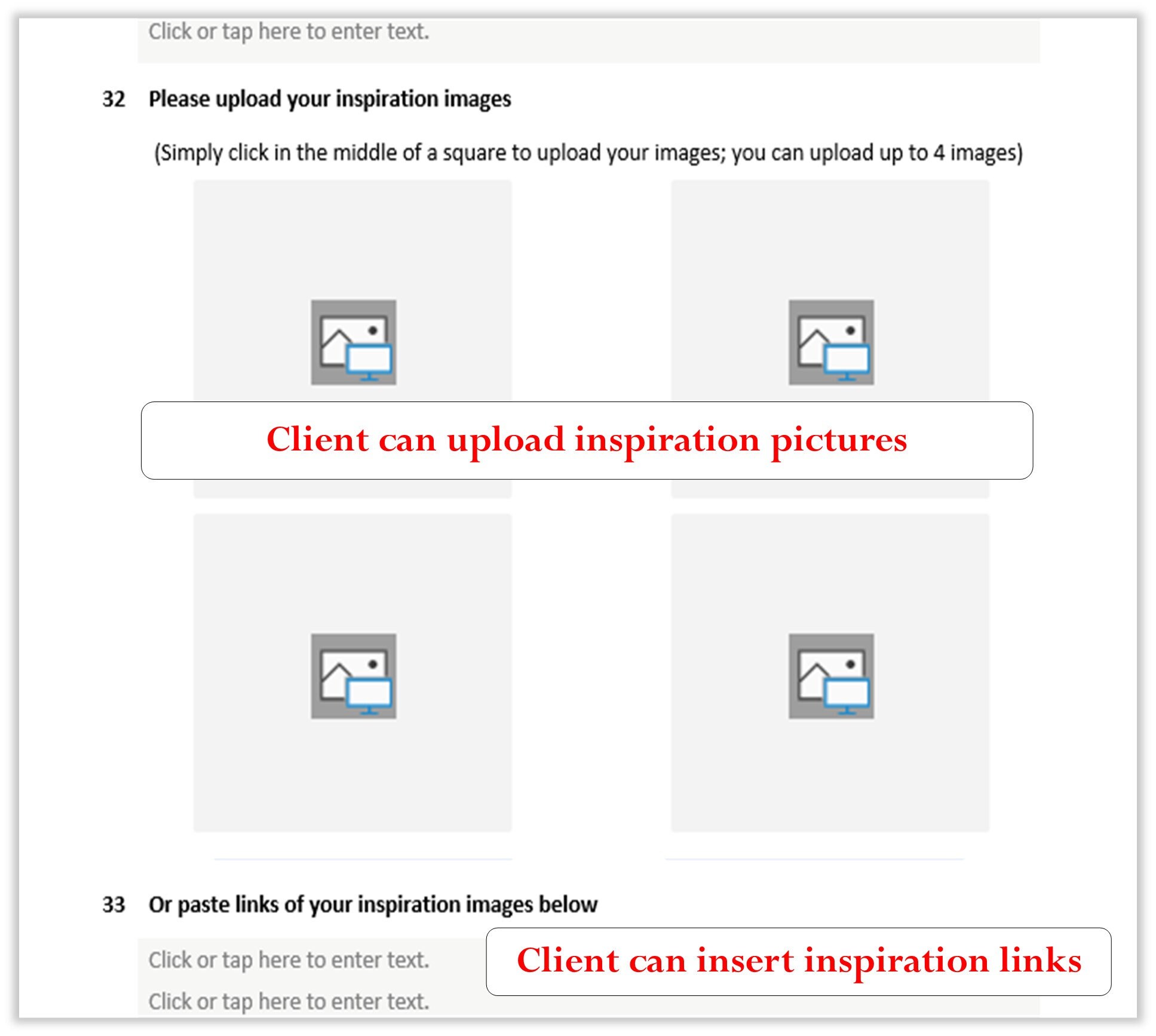 Interior Design Client Questionnaire Fully Editable and Customizable ...