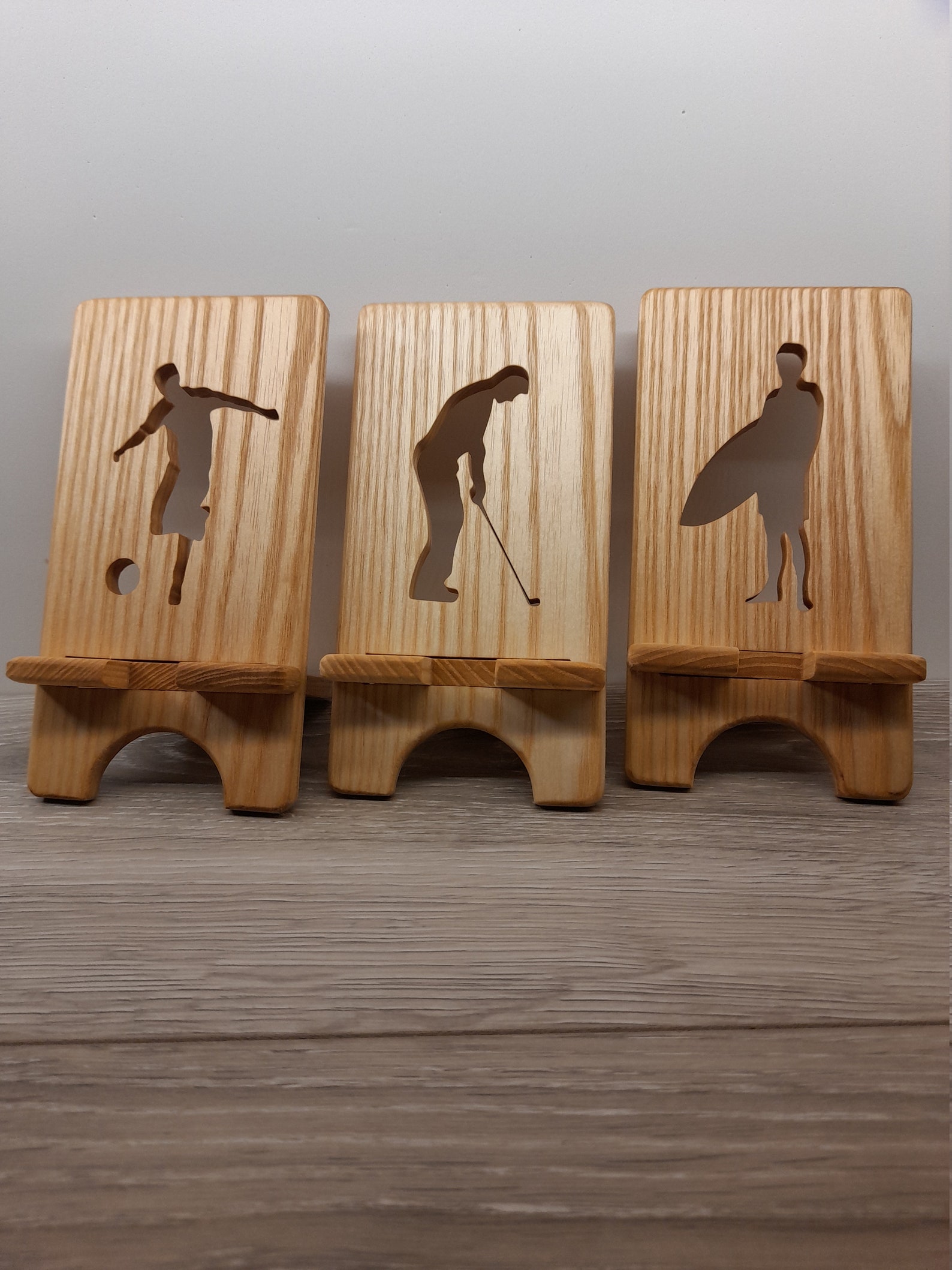 Wooden Phone Stand, Smart Phone Stand, Universal Phone Stand, Video ...