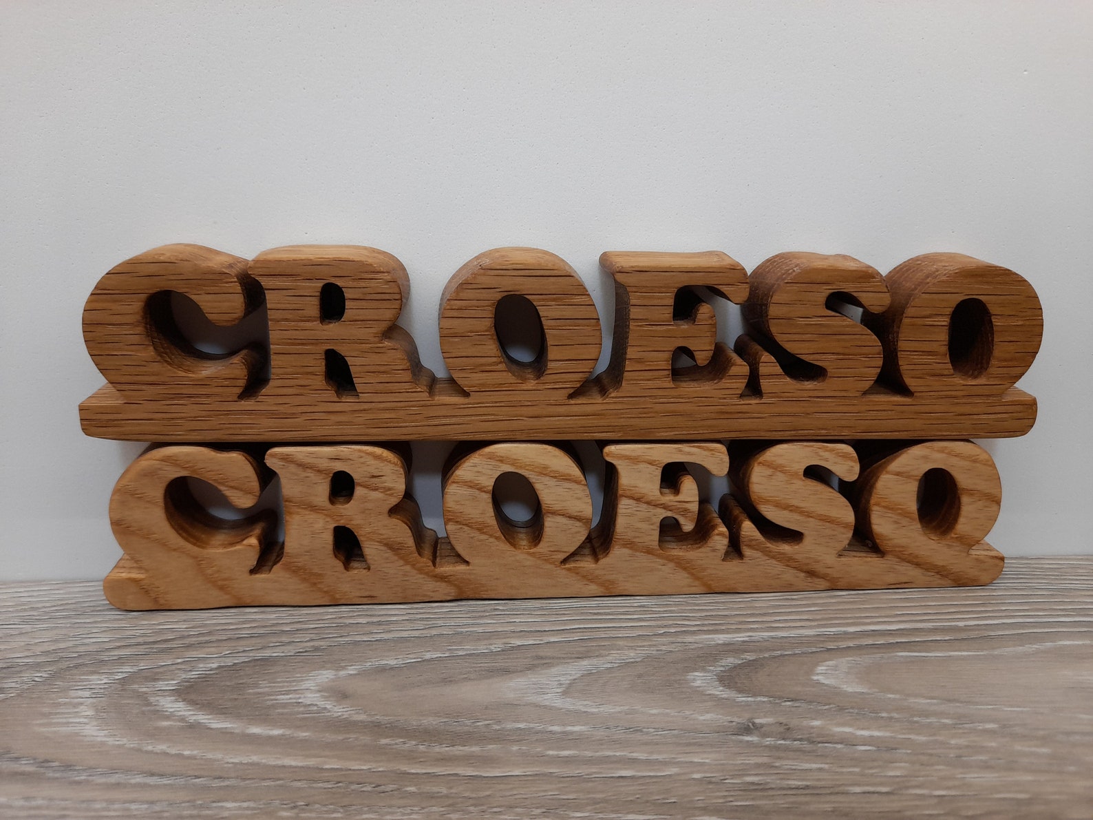 Wooden Croeso Sign, Welsh Signs, Handmade Gifts, Welsh Gifts, Welsh ...