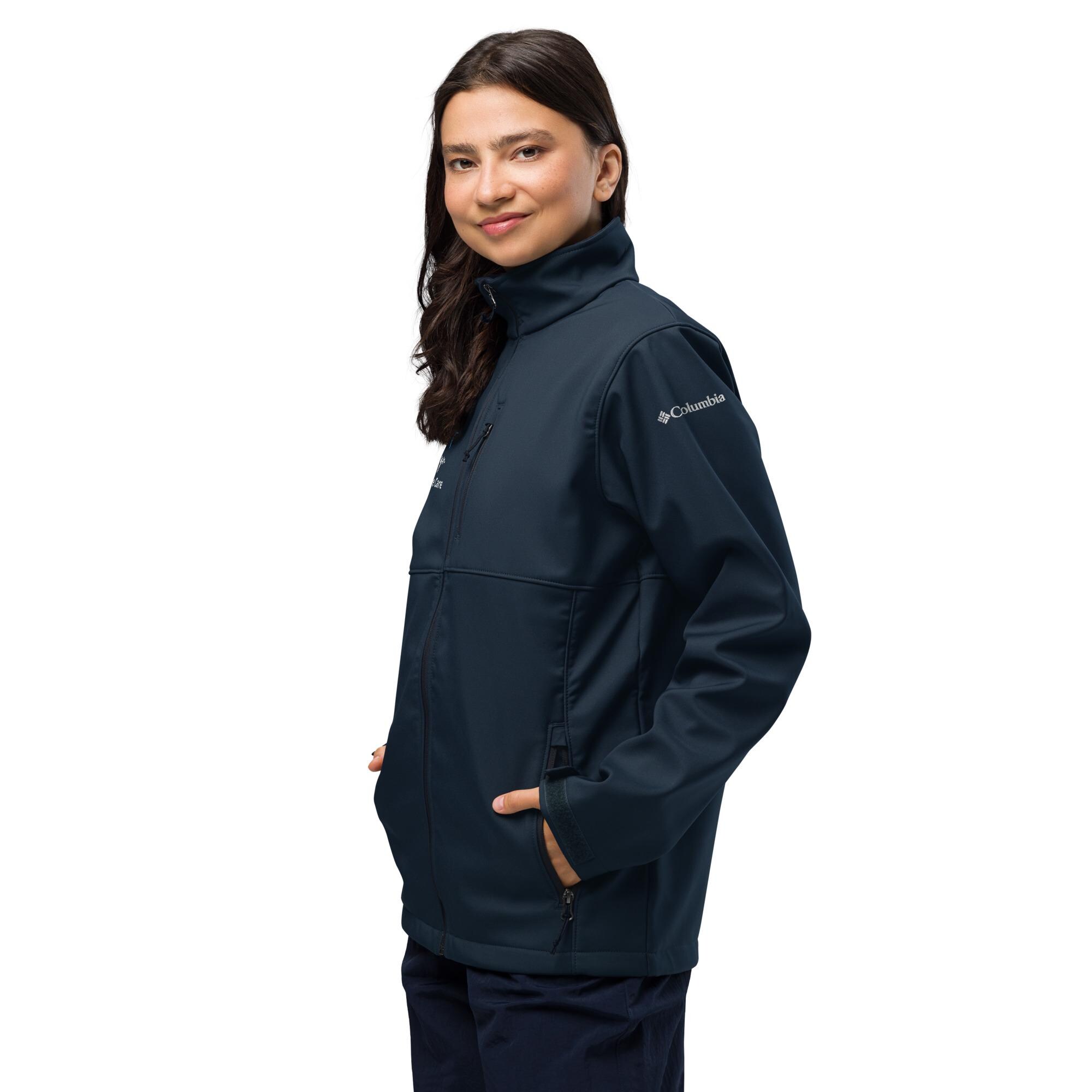 Custom Embroidered Columbia Soft Shell Jacket, Personalized Nurse Gift ...