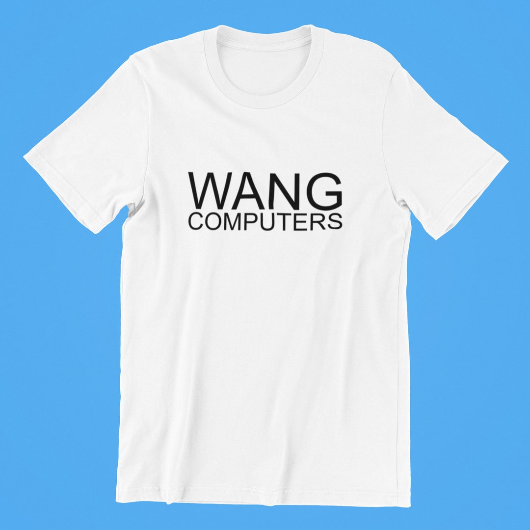 Martin's WANG Computers (simpsons Inspired) T-shirt - Etsy
