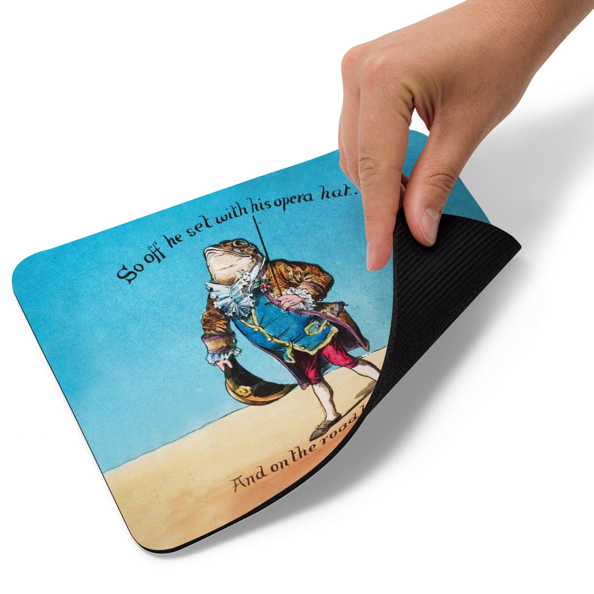 Frog Mouse Pad | Dandy Frog Mouse Pad | Frog With Sword | Image From ...