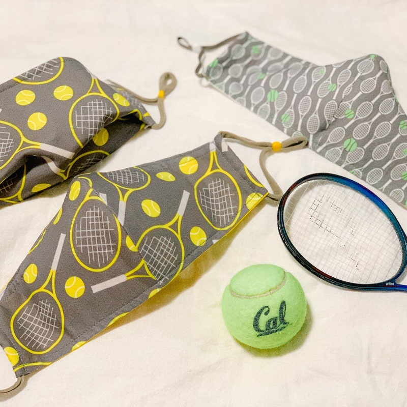 Tennis Face Mask - Etsy