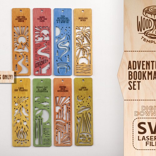 Bookmarks SVG Bookmark SVG Bookmark Laser File Bookmark - Etsy