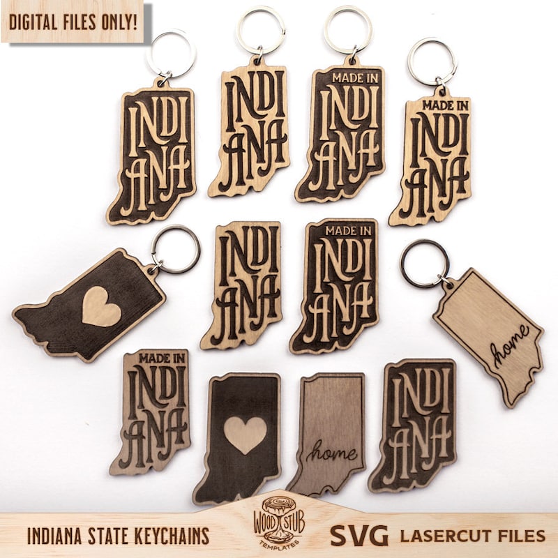Indiana Home Sign - Etsy
