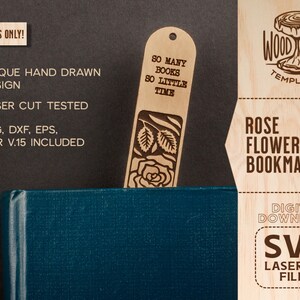 Bookmarks SVG, Bookmark SVG, Bookmark Laser File, Bookmark Glowforge ...