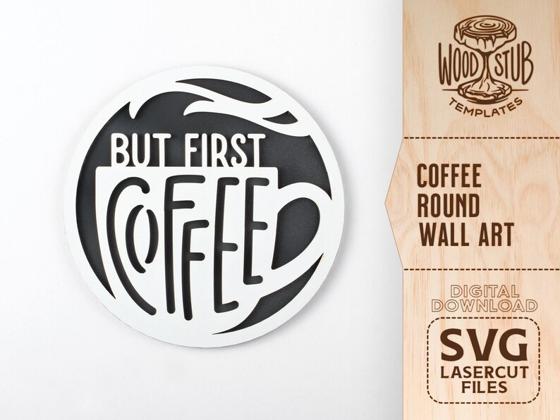 Coffee SVG Sign Coffee Sign SVG Coffee Quote svg Coffee | Etsy