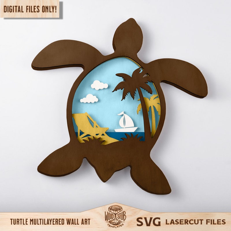 Sea Turtle Svg - Etsy