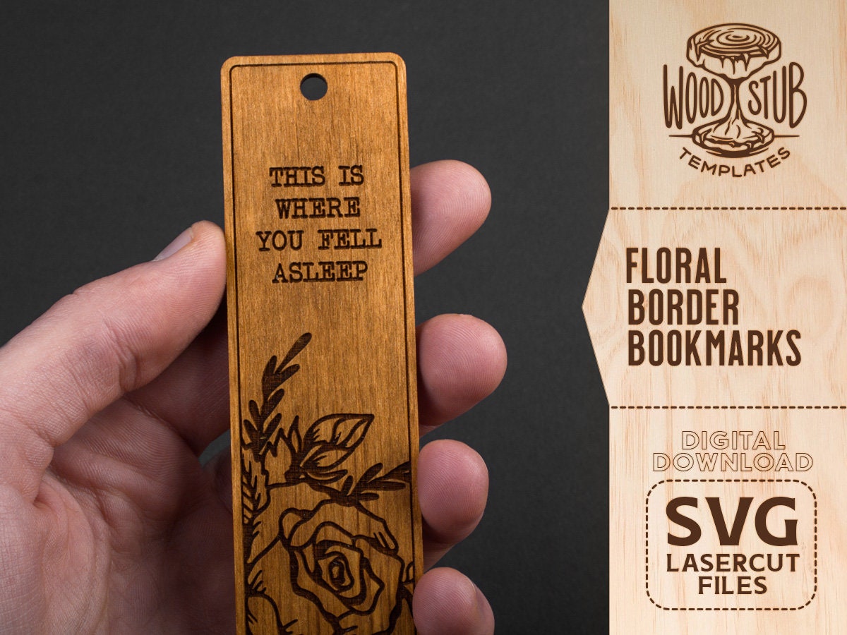 Bookmarks SVG Bookmark SVG Bookmark Laser File Bookmark - Etsy