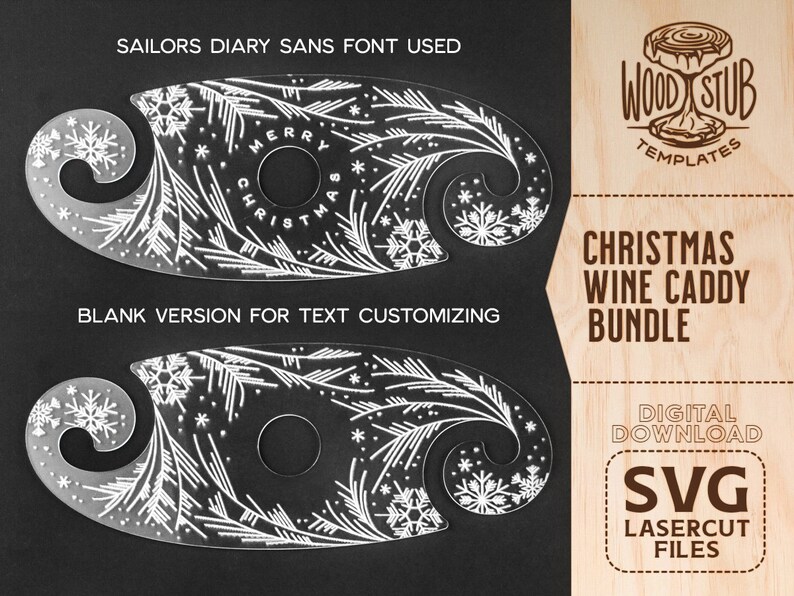 Wine Caddy SVG Bundle Wine Holder SVG Wine Glass Holder - Etsy