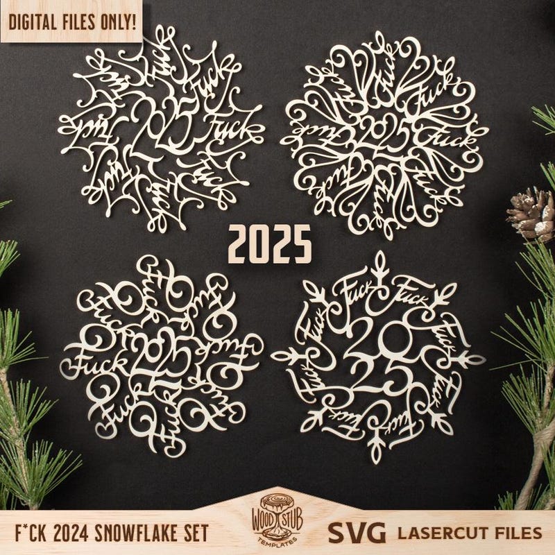 F 2025 Snowflake - Etsy