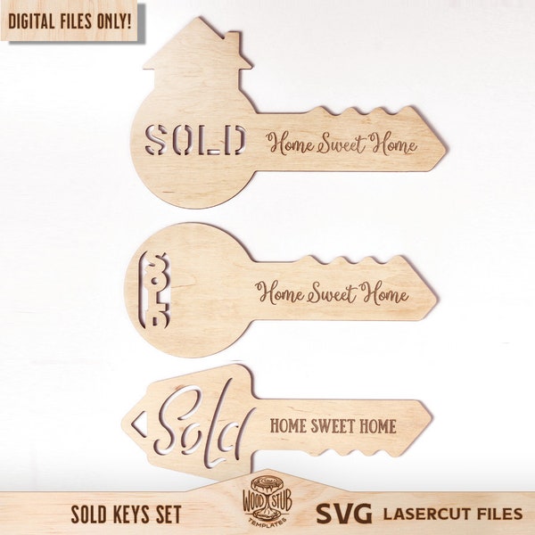 Sold Key Sign - Etsy
