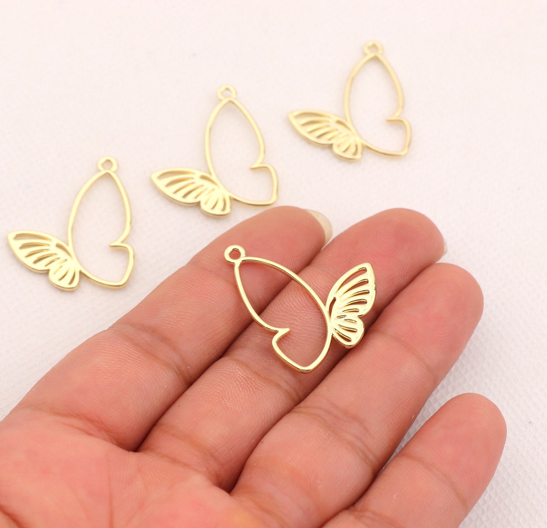 Alloy Earring Connector-alloy Earrings Charms-butterfly Shape Earrings ...