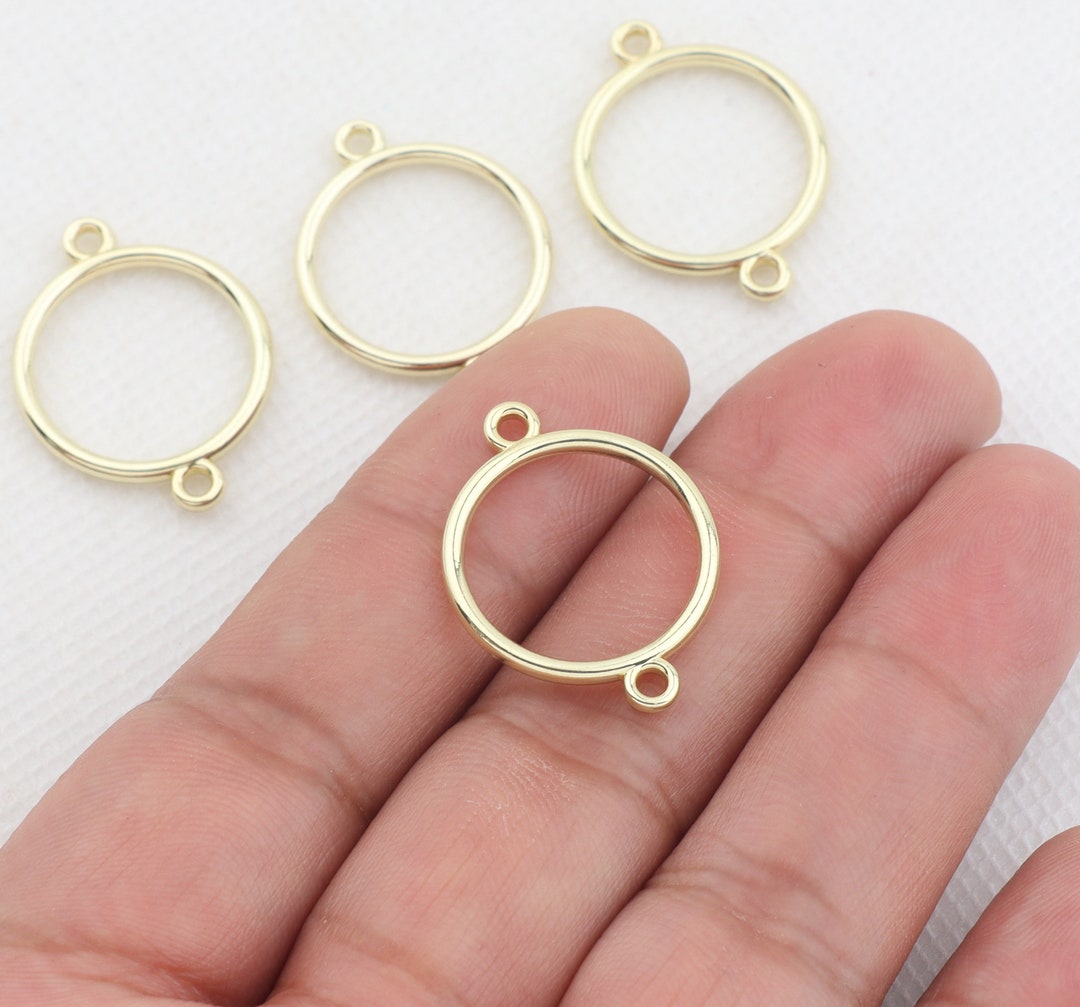 Gold Plating Alloy Earring Hoop Earrings,circle Shape Earrings-earring ...