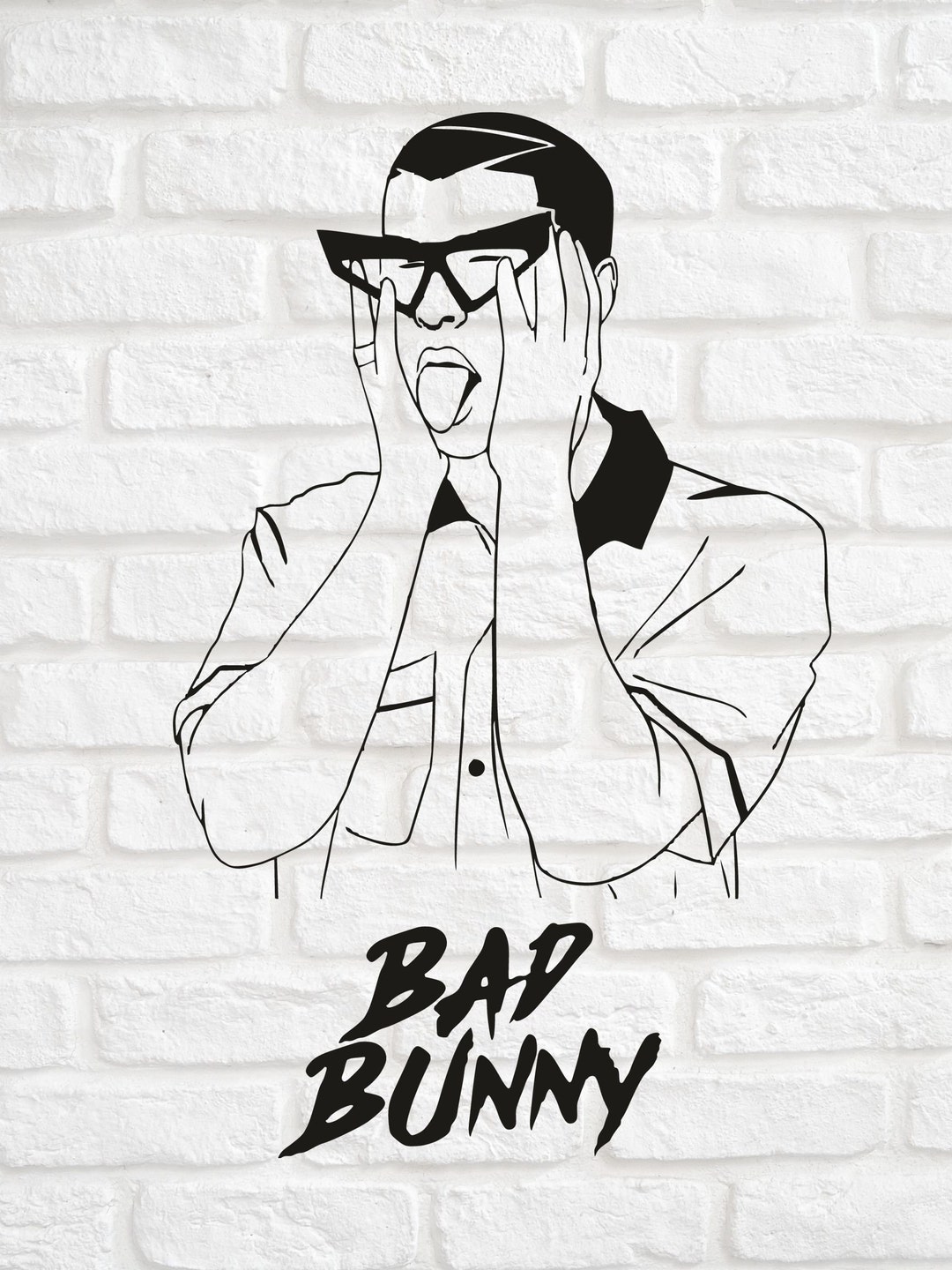 Bad Bunny Svg - Etsy