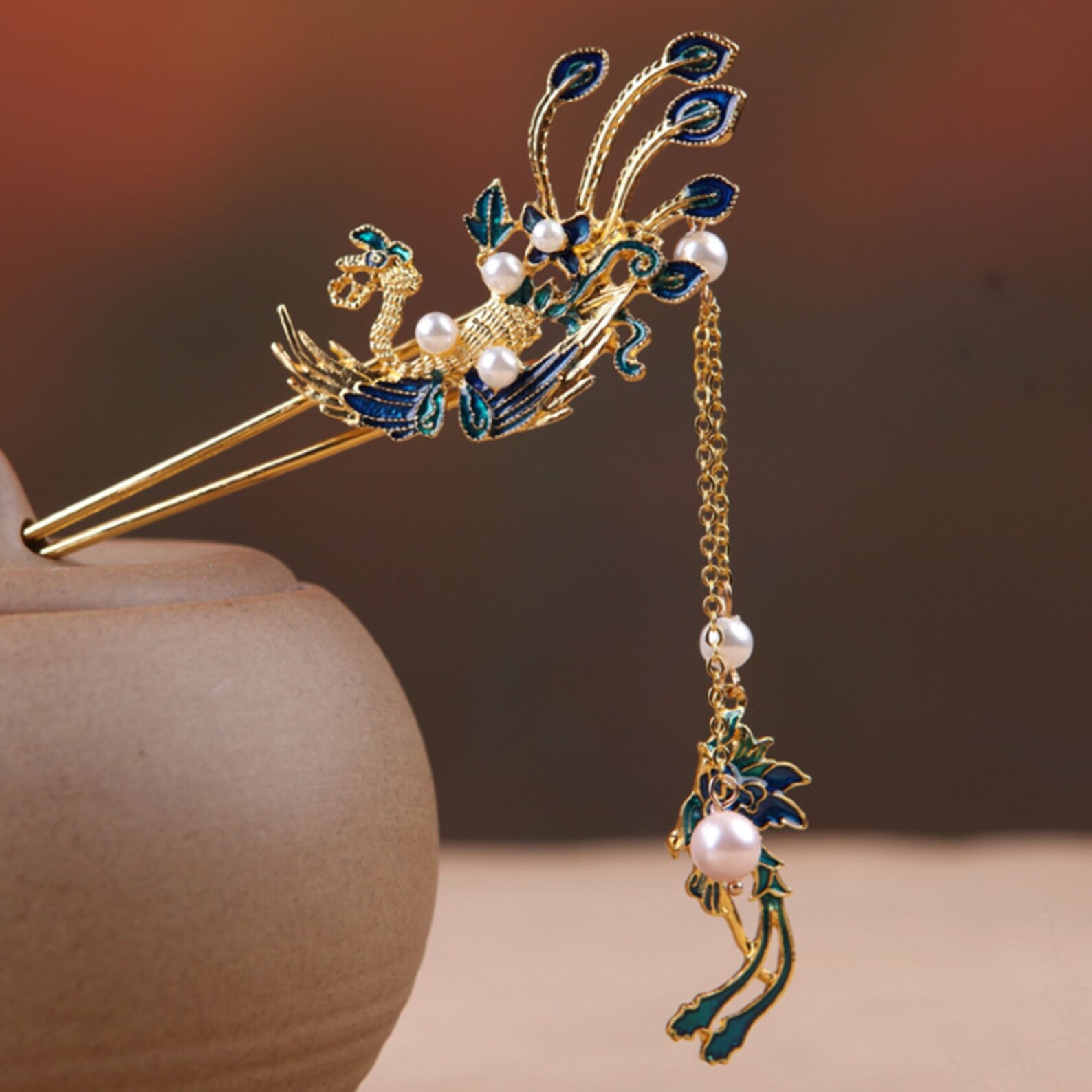 Vintage Style Hair Stick Handmade Hair Pin Ethnic Jewelry - Etsy