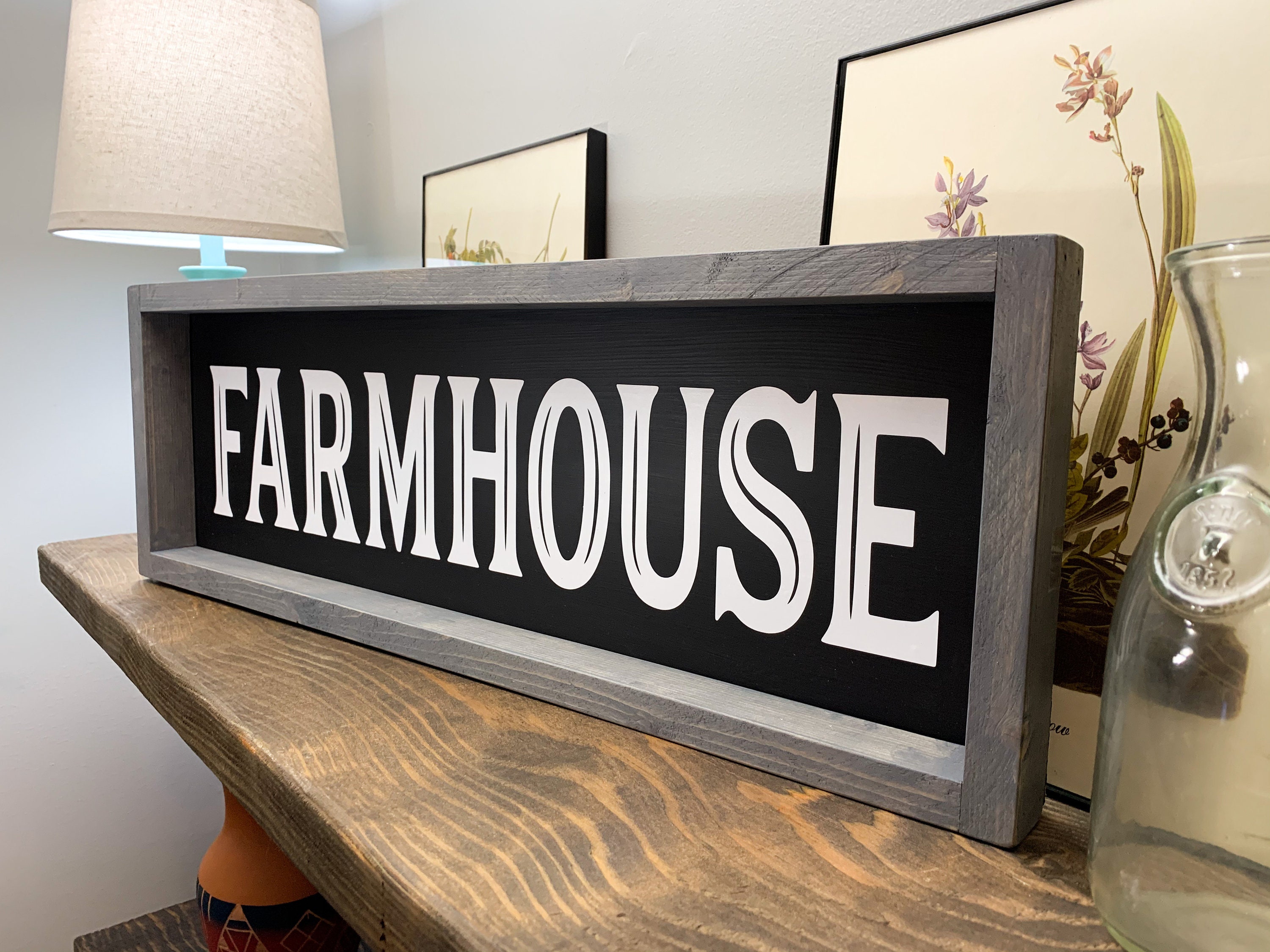 Rustic Farmhouse Sign Wood Farmhouse Farmhouse Kitchen Sign Farmhouse ...