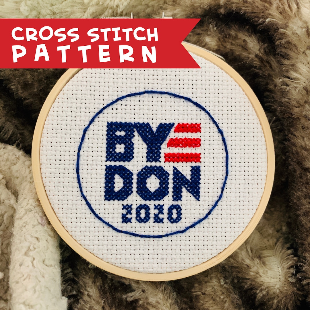 Byedon 2020 - Cross Stitch PDF Pattern - Etsy