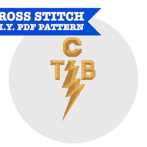 Elvis TCB -- DIY PDF Cross Stitch Pattern - Etsy