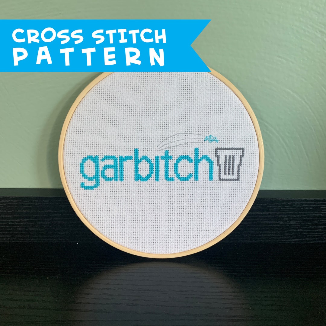 Garbitch - Cross Stitch PDF Pattern - Etsy