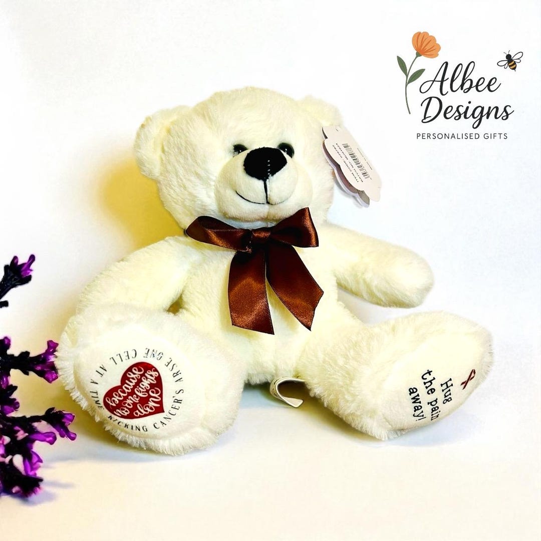 Personalized Chemotherapy Bear: Cancer Support Keepsake - Etsy UK