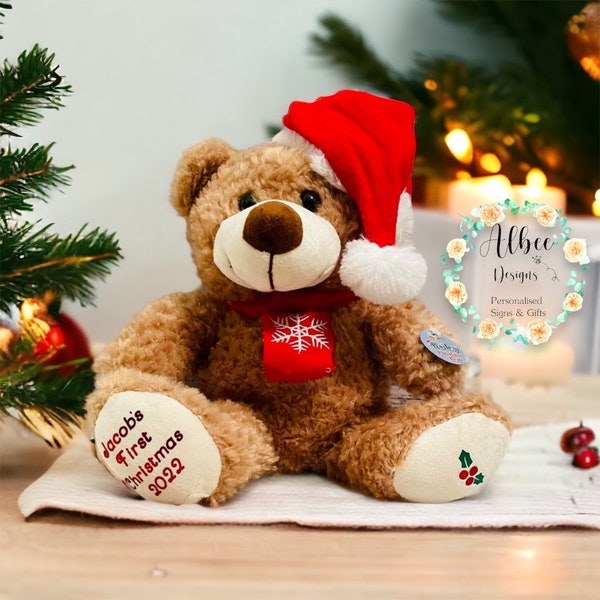 Christmas Teddies - Etsy UK