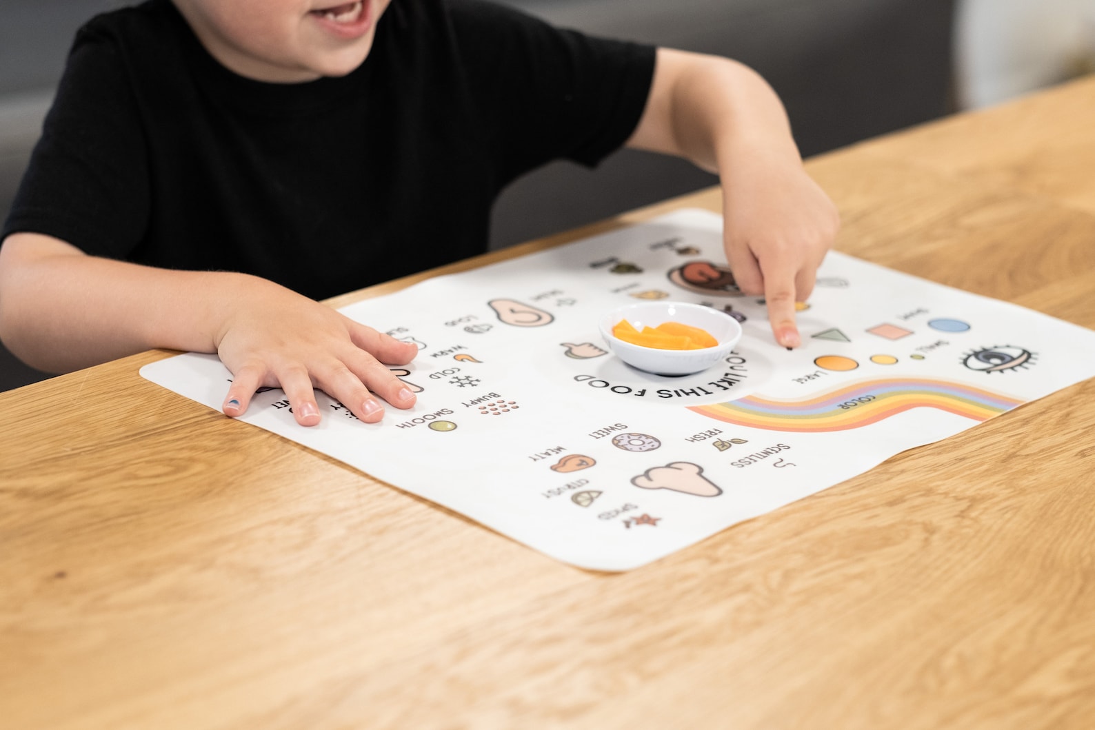Picky Eater Placemat | Sensory Food Learning | Therapist-approved, SOS ...