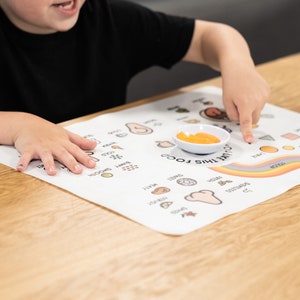 Picky Eater Placemat | Sensory Food Learning | Therapist-approved, SOS ...