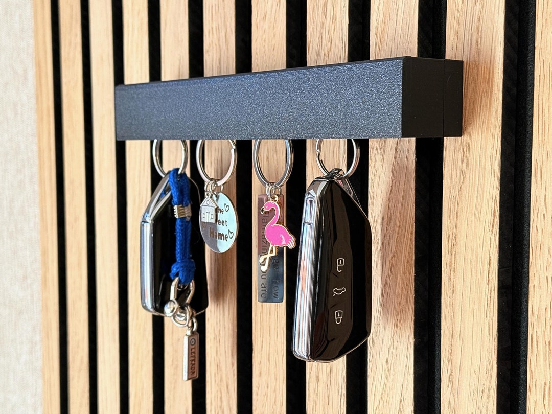 Keychain Holder for Acoustic Panels | Key Organizer | No-drill ...