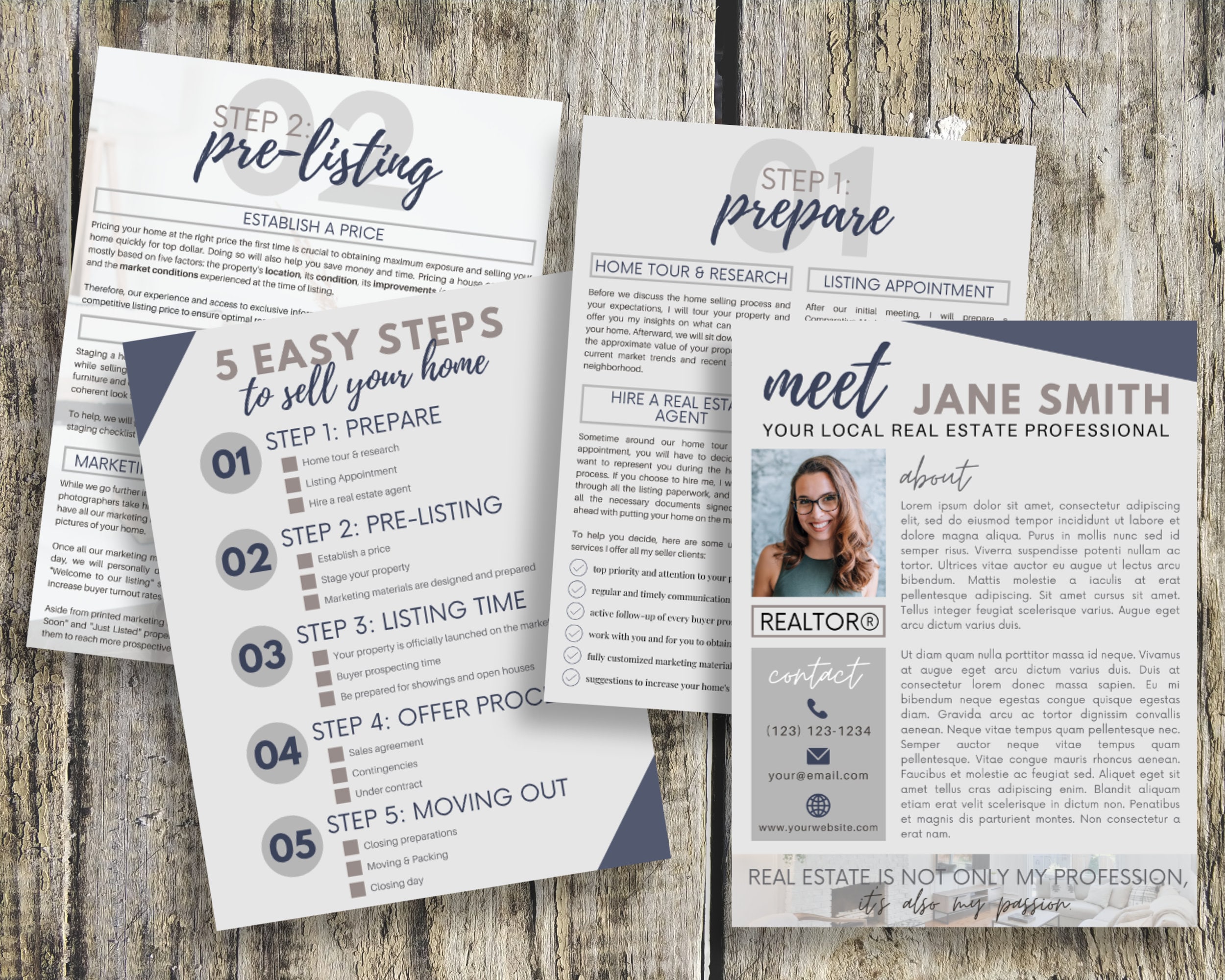 Seller Guide Real Estate Seller's Packet Real Estate - Etsy